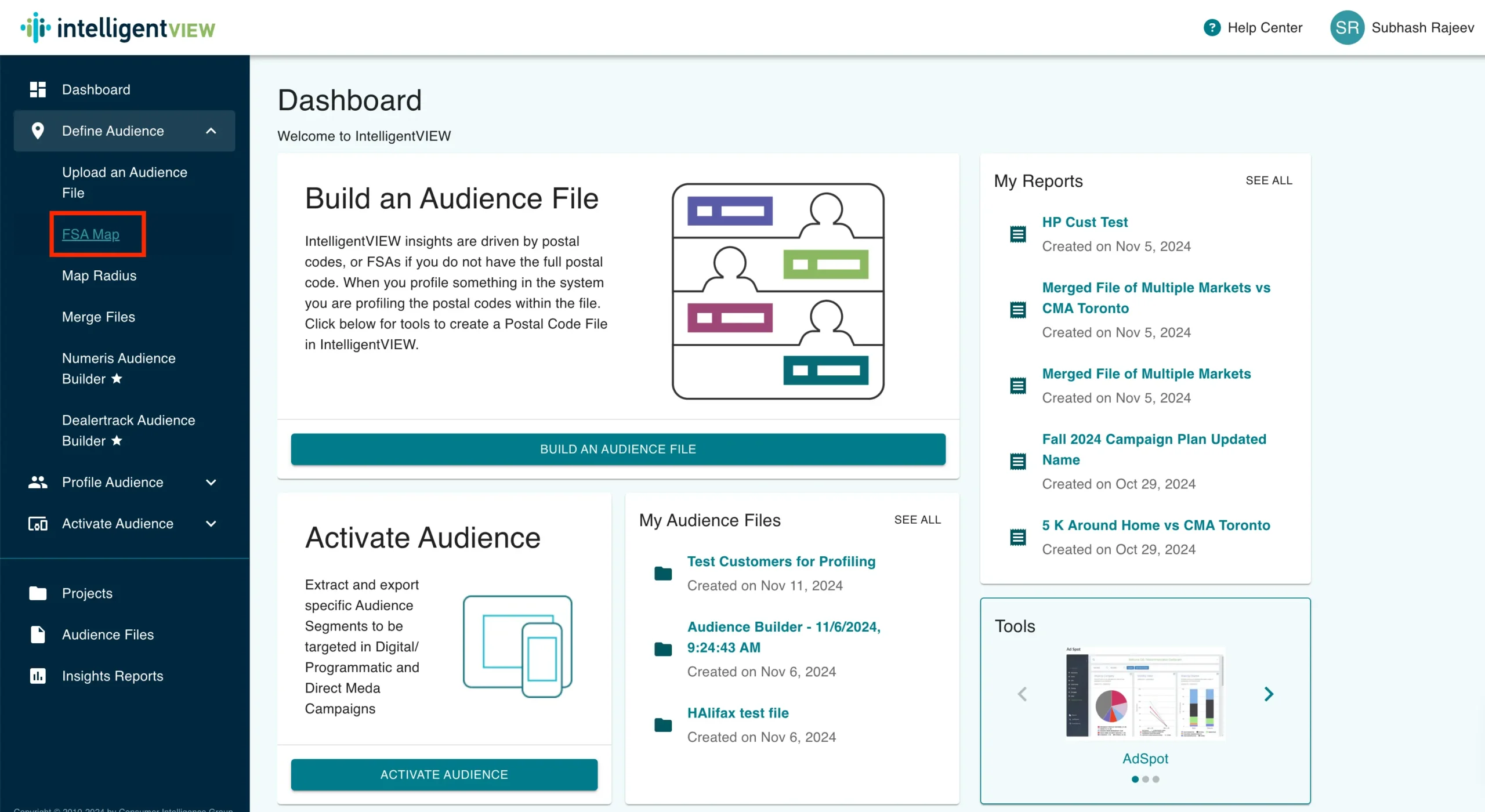 FSA Maps – intelligentVIEW