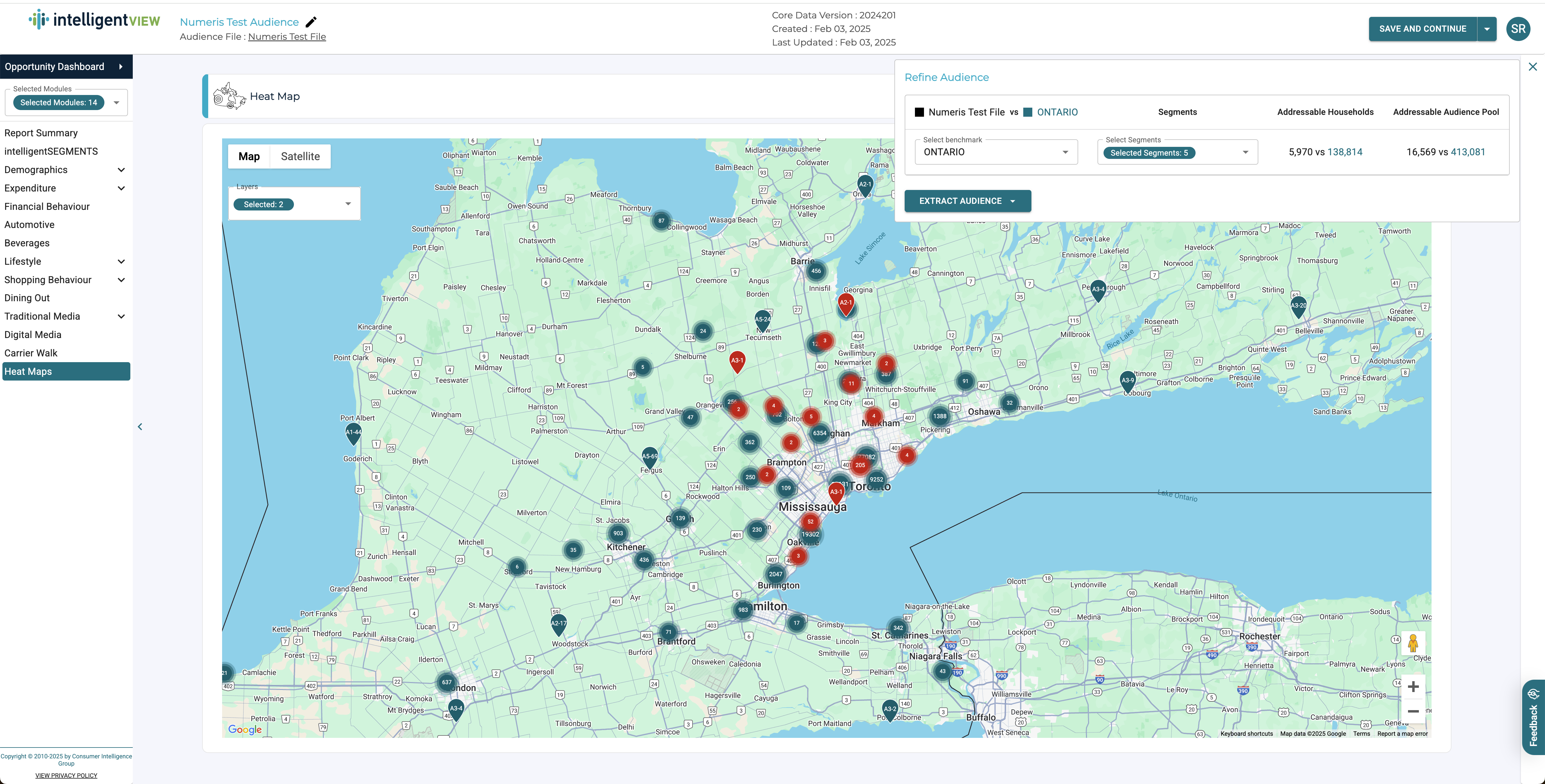 Visualizing an Audience and Look-alikes – kb.intelligentVIEW.ca
